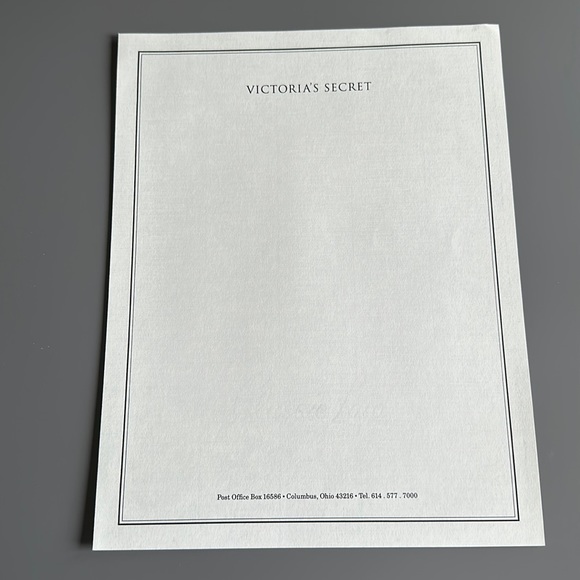 Victoria's Secret | Office | Vintage Victorias Secret Stationery Pcs ...